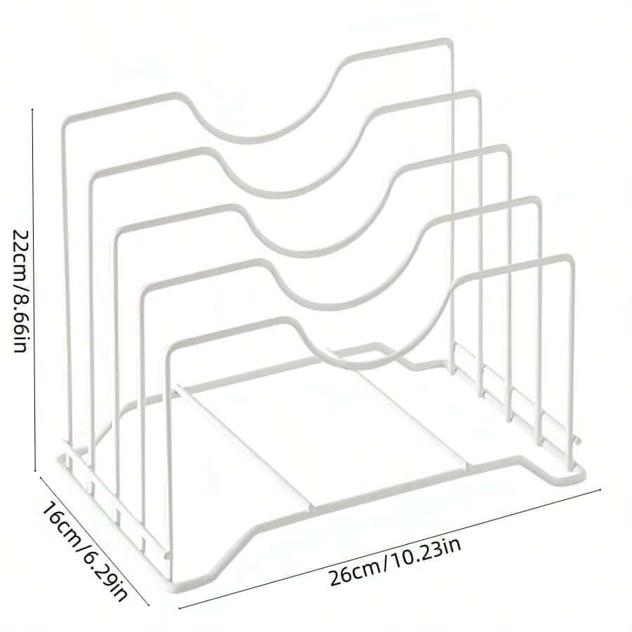 1pc Multi-Purpose Iron Mesh Cutting Board Rack, Multilayer Chopping ...