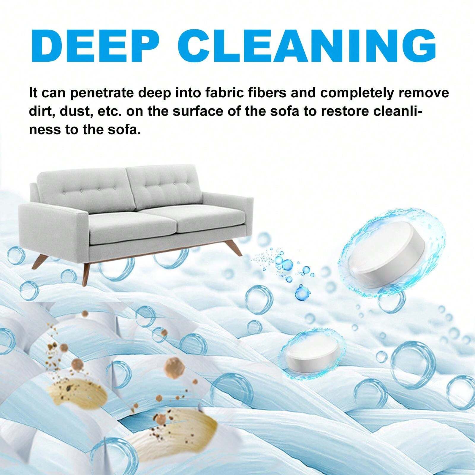 1PC100ml Sofa Foam Cleaner, Clothes And Household Cleaning Detergent ...