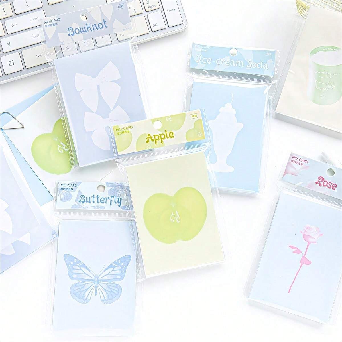 Ultra White Kraft Paper Memo Pad, Aesthetics For Daily Life, Students ...