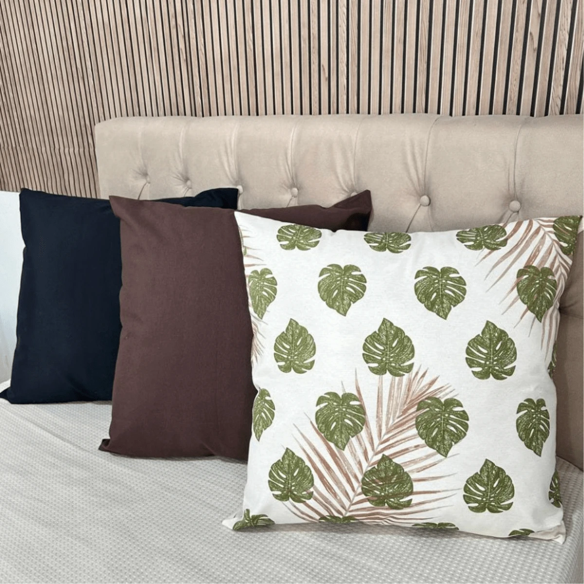 Full Cushion 60x60 Large Waterproof Cushion 100% Cotton Various Colors ...