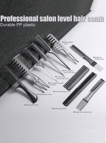 10 Regular Comb Sets, Hair Comb And Wide Tooth Comb And Rat Tail Comb ...