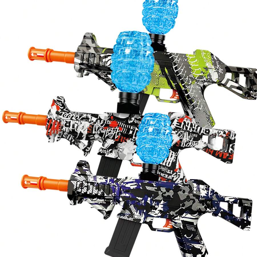 New UMP45 Electric Rubber Bullet Toy Gun, One Click Firing, Outdoor ...