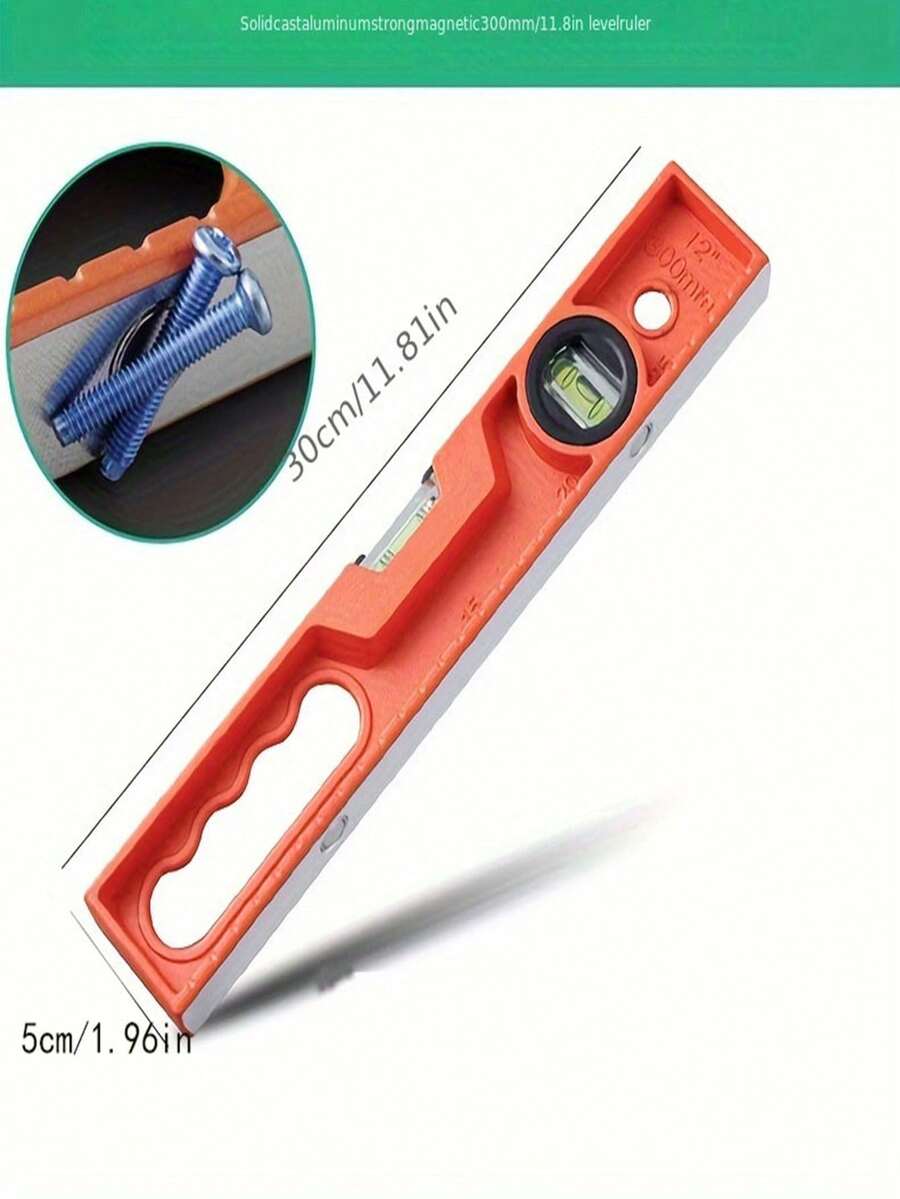 1pc High Precision Solid Horizontal Ruler, Cast Aluminum With Strong ...