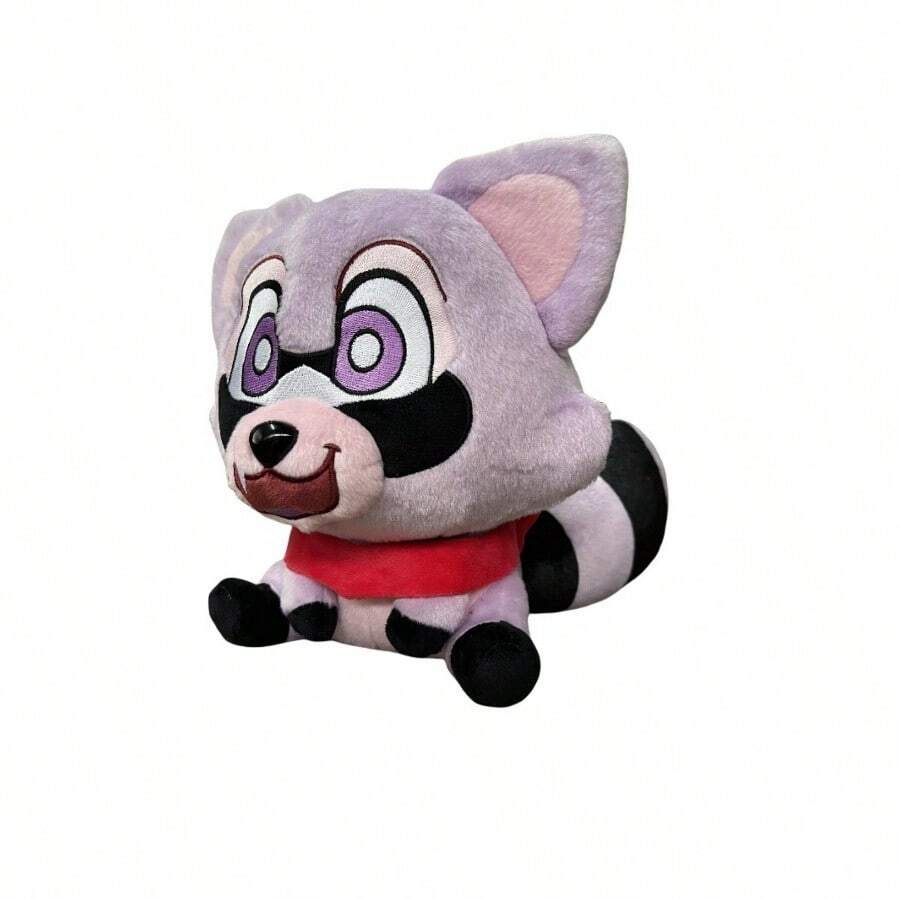 Mercancía de peluche de mapache morado lindo del juego Indigo Park ...