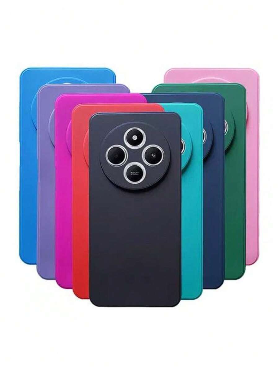 Crystal Capas Silicone Case With Velvet Inside For Redmi 14C | Mode en ...