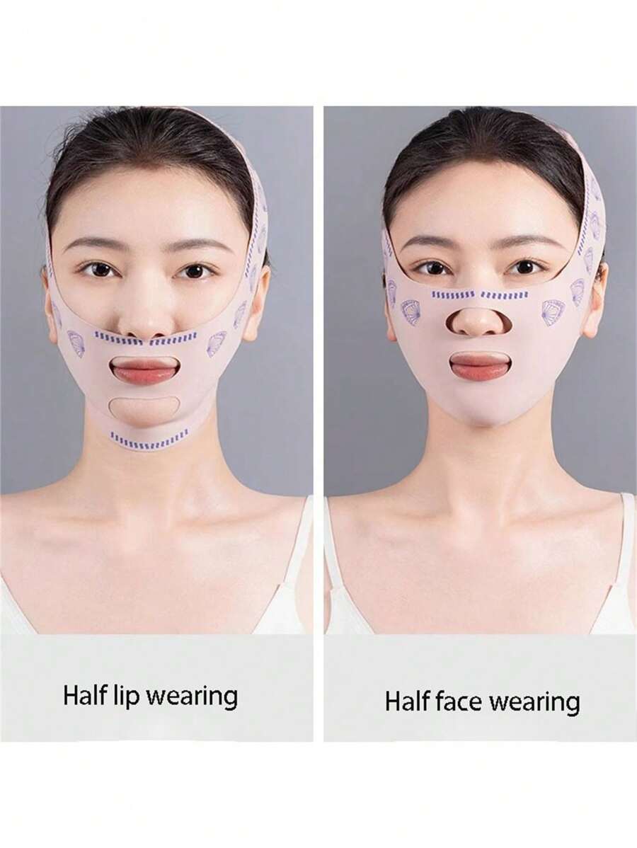 1pc V-Face Lifting Bandage, Face Slimming Instrument, Double Chin & Jaw ...