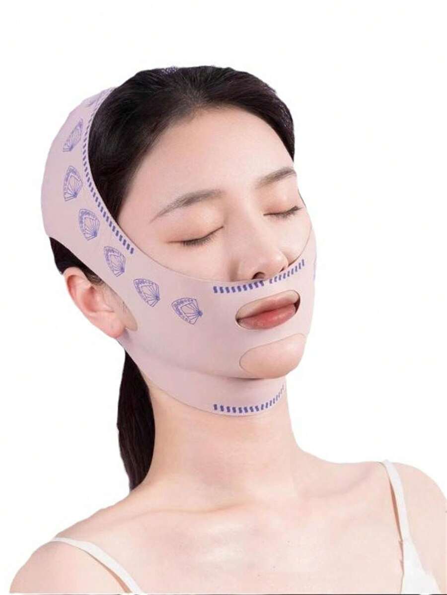 1pc V-Face Lifting Bandage, Face Slimming Instrument, Double Chin & Jaw ...