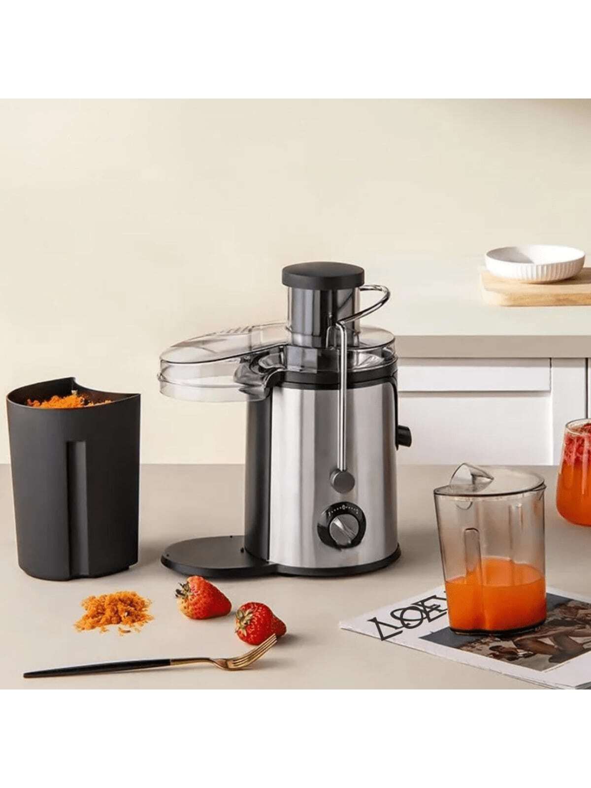 Electric Juicer 800W Stainless Steel For Fruit And Vegetable Juice ...