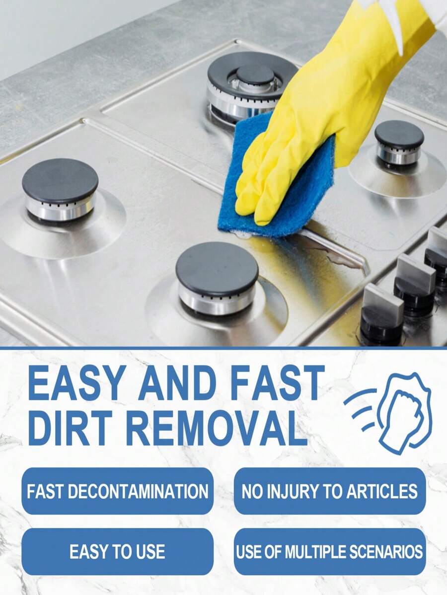 Anti Grease Cleaner Foam Spray For Kitchen, Multi-Surface Degreaser For ...