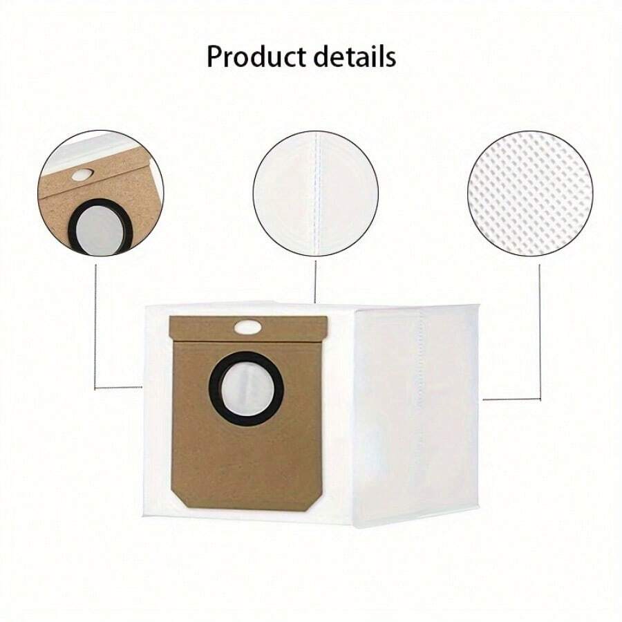 6pcs Replacement Cloth Bags For Eufy L60 SES, L50 SES & Hybrid Robot ...