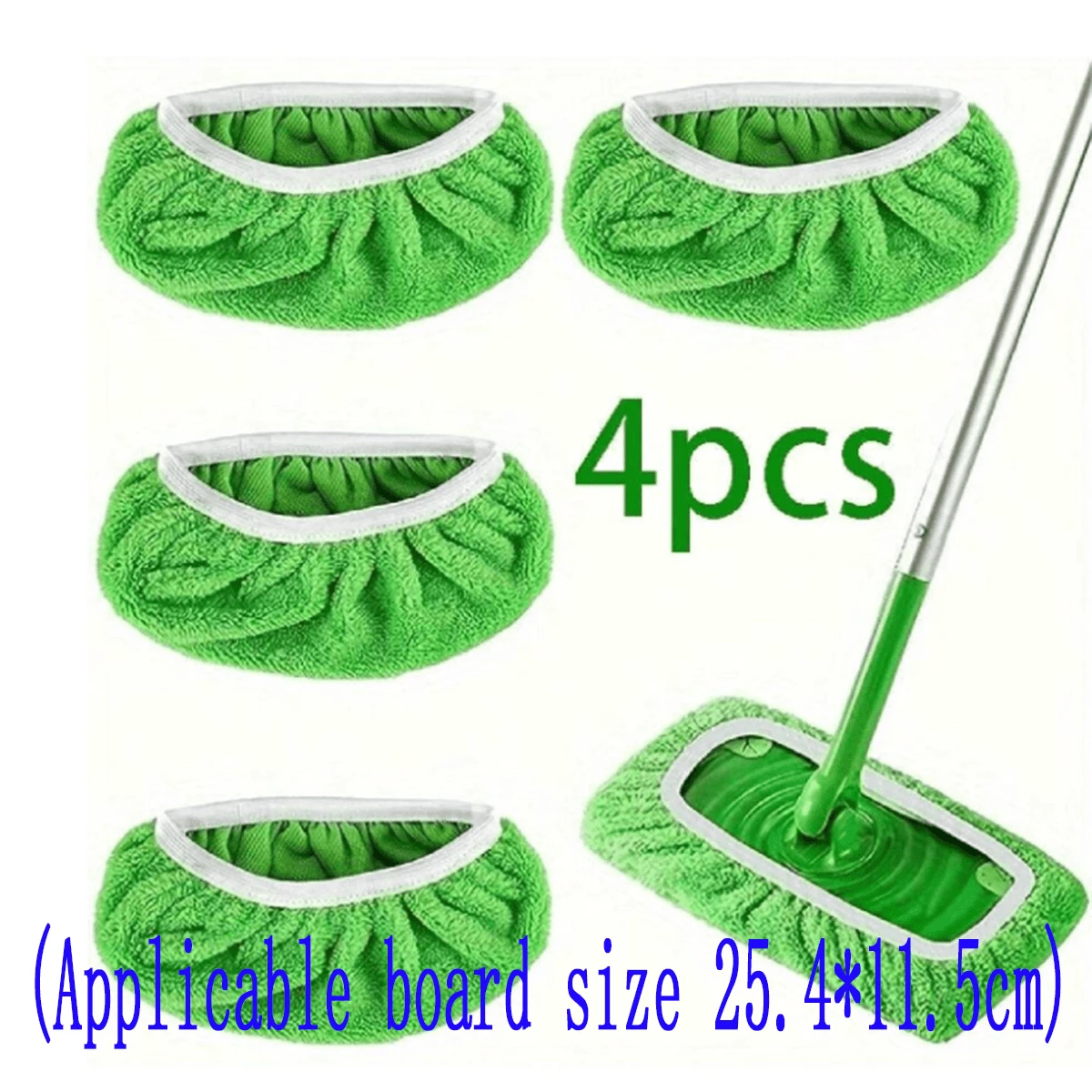 1pc/4pcs.8pcs Microfiber Mop Cloth, Replacement Mop Heads, Washable And ...