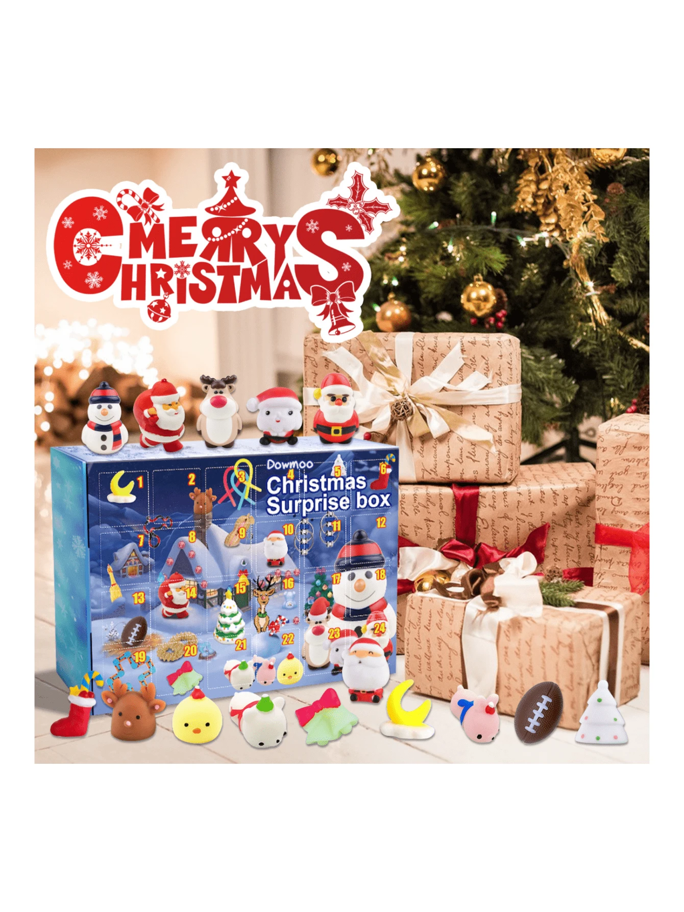 Christmas Surprise Mystery Box - Creates Christmas Atmosphere, Releases ...