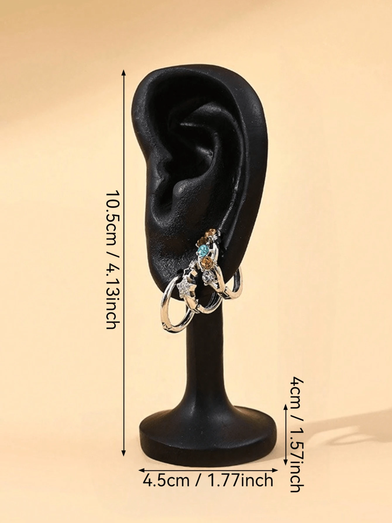 Earring Display Stand, Realistic Ear Model For Jewelry Store Live ...