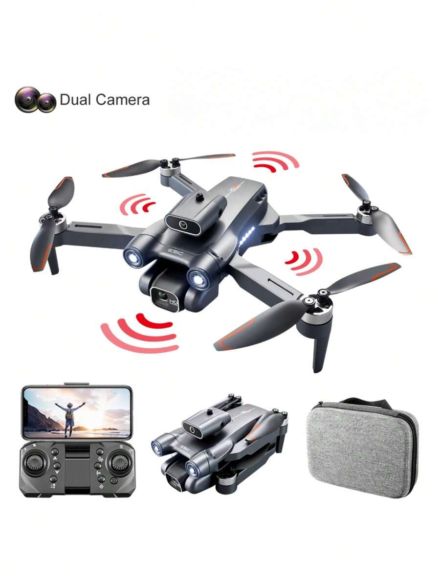 LS-S1S Mini Drone Professional Obstacle Avoidance Brushless Motor Dual ...