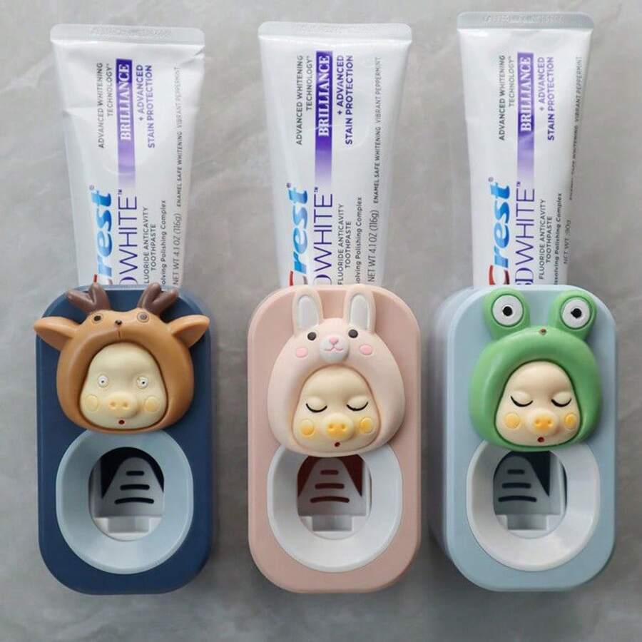 Home Cute Cartoon Toothpaste Auto Squeezer Dispenser for Sale Australia ...