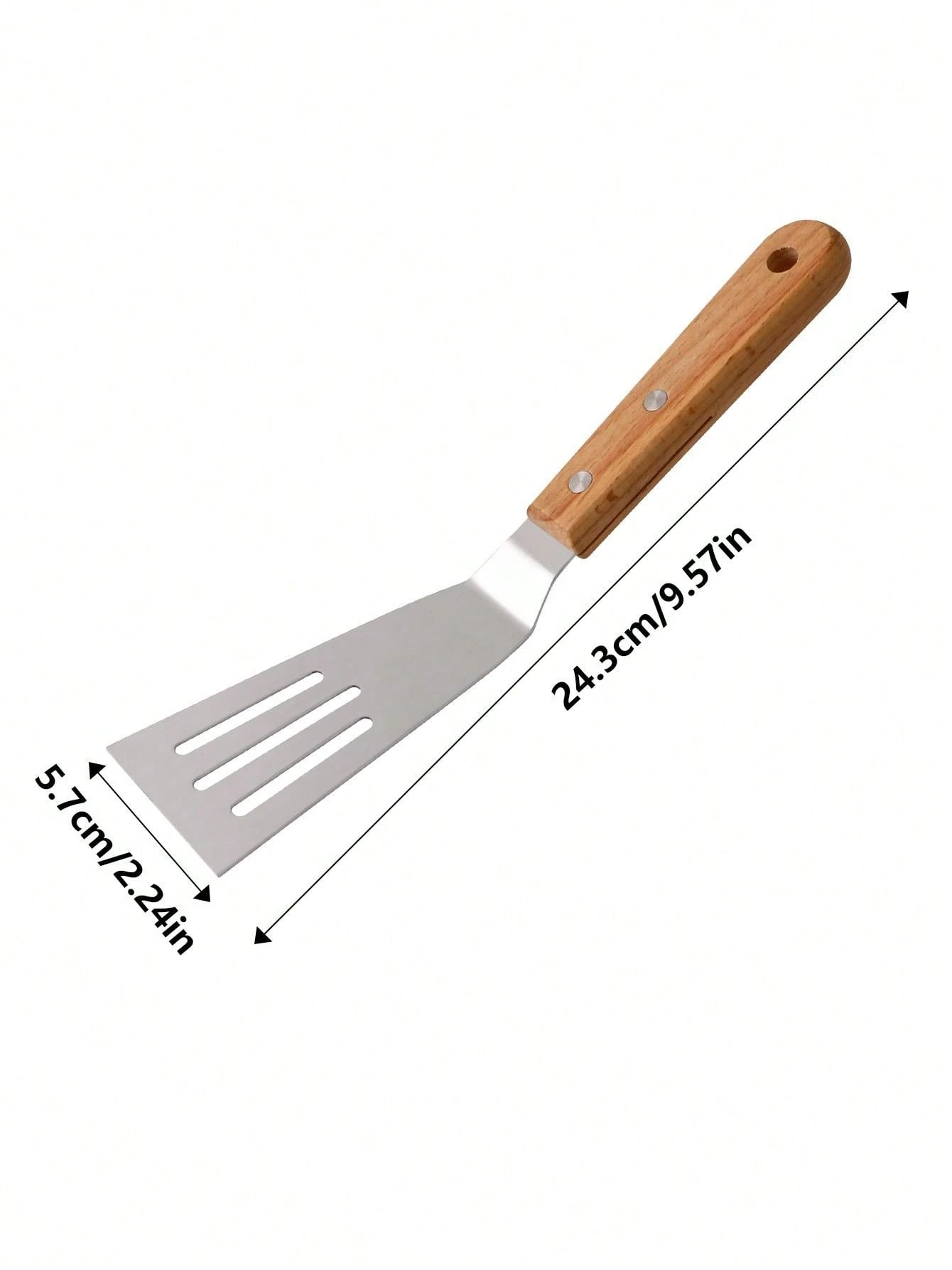 1pc Stainless Steel BBQ Tool, Cooking Spatula, Grill/Griddle Spatula ...