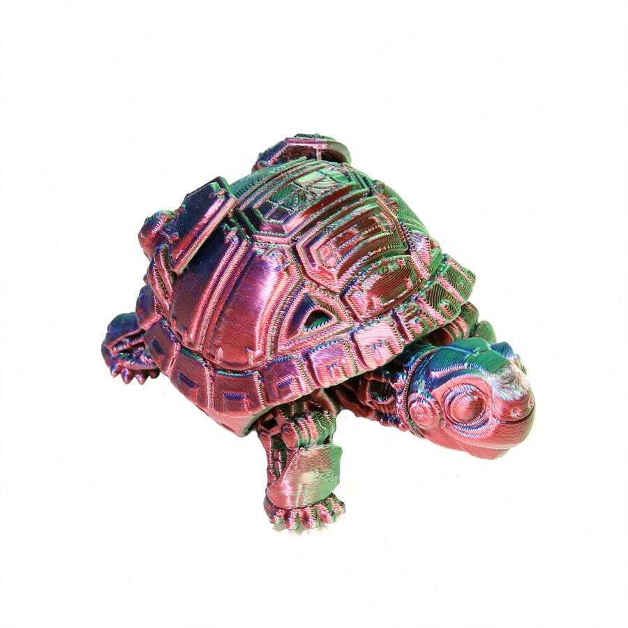 A Set Of 3D Printed Mechanical Turtle One-Piece Joints With Movable ...