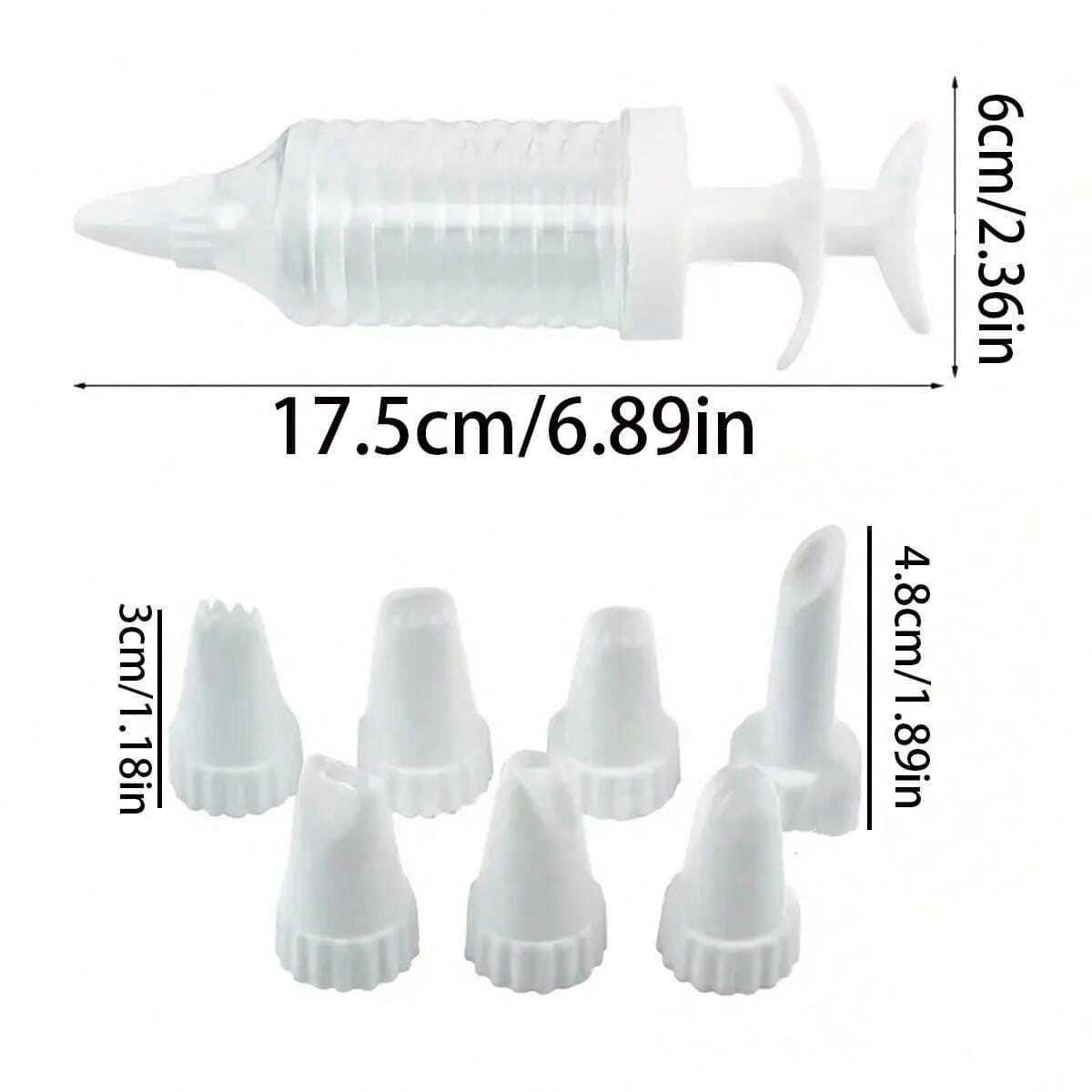 1pc Plastic Hand-Pressing Cake Decorating Icing Piping Tool Cookie ...