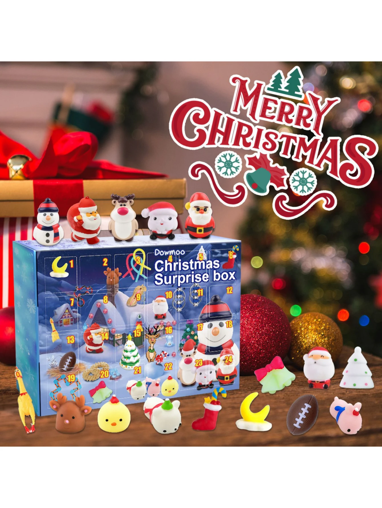 Christmas Surprise Mystery Box - Creates Christmas Atmosphere, Releases ...