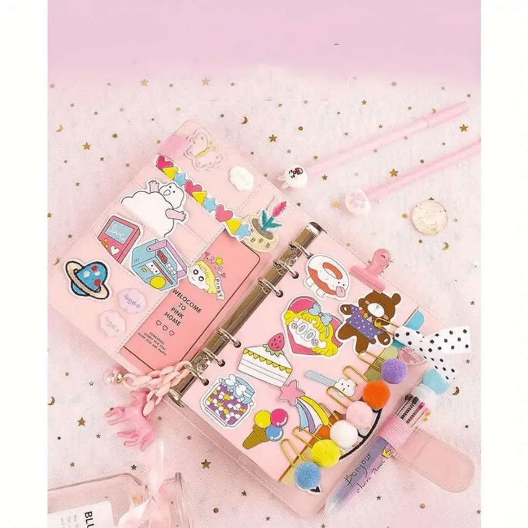 DIY Lined Diary, Sketchbook, Pocket Plan, Diary, Cute Notepad ...