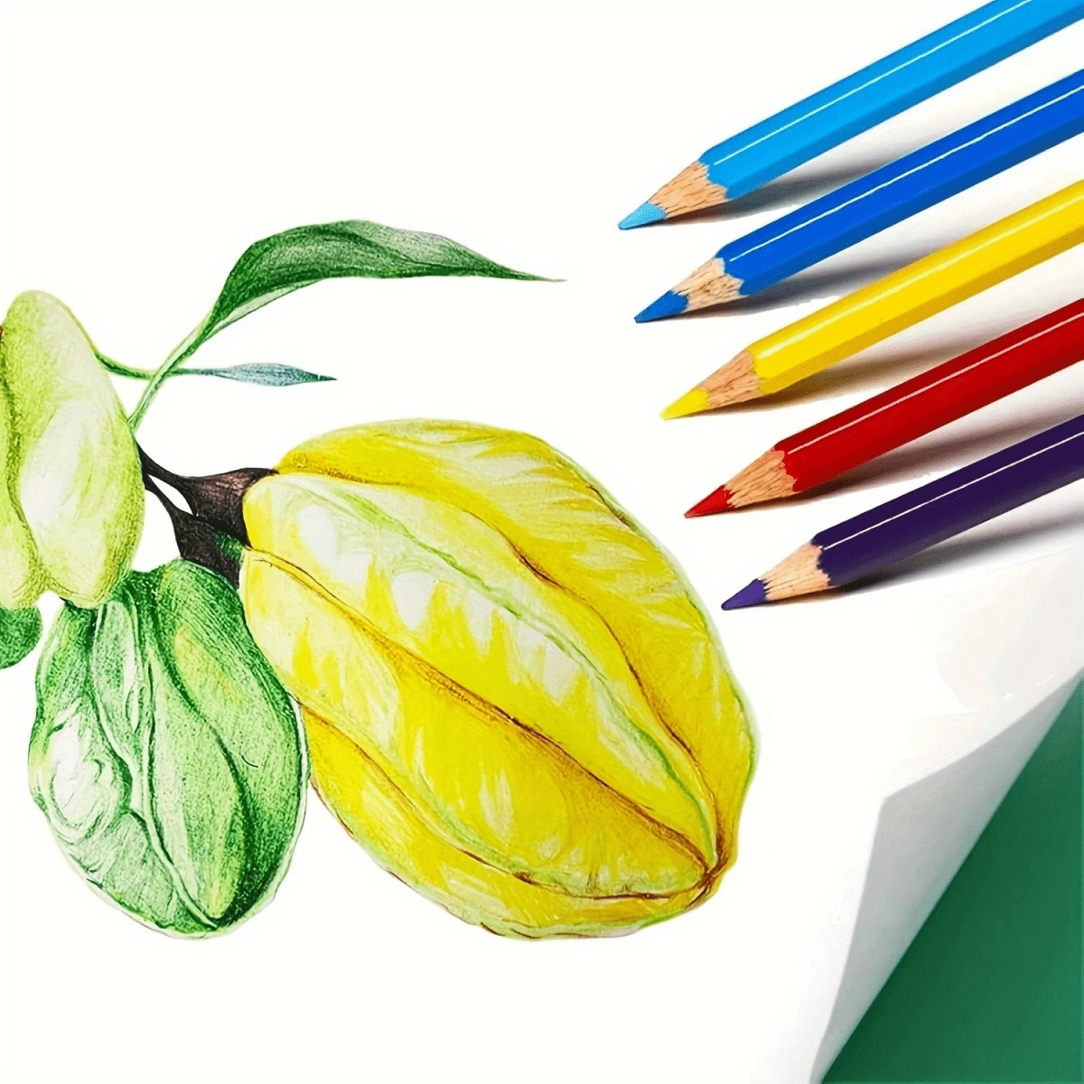 KALOUR 48 Colored Pencils, Easy Sharpening Colored Pencil Set For ...