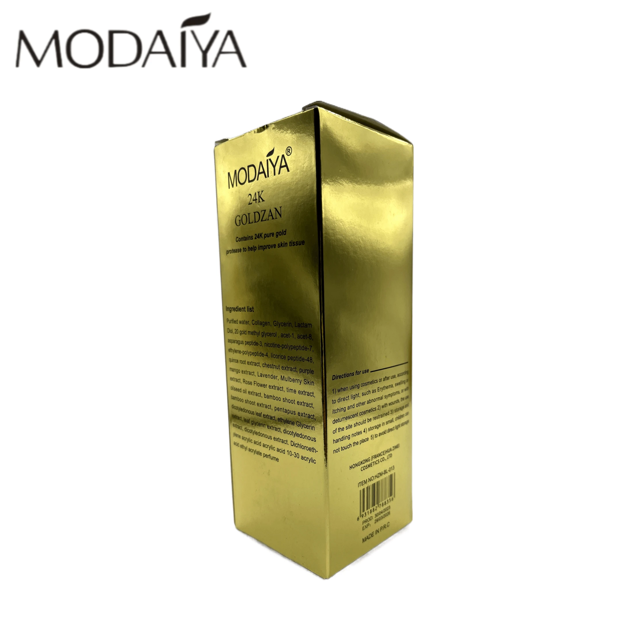MODAIYA Esencia de Arroz Natural y Sérum 24K Goldzan - Antiedad ...