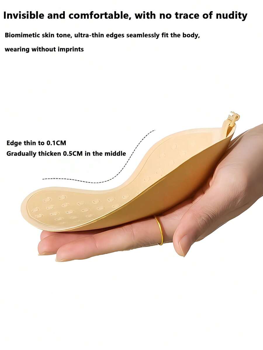 2pairs Invisible Push Up Sticky Bra Women Backless Strapless Bra ...