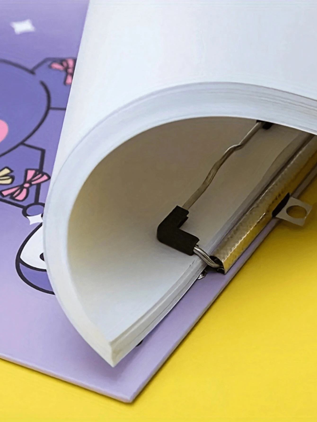 1Pc A4 Cartoon Pom Pom Purin Anime Character Note Clipboard Kitty Cat ...