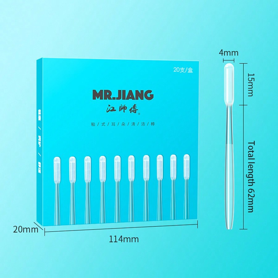 Ear Wax Removal Tool - Sticky Ear Cleaner, Glowing Ear Pick Stick With ...