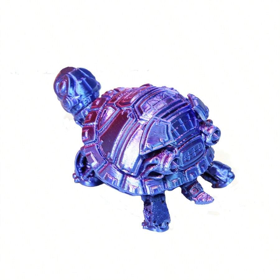 A Set Of 3D Printed Mechanical Turtle One-Piece Joints With Movable ...