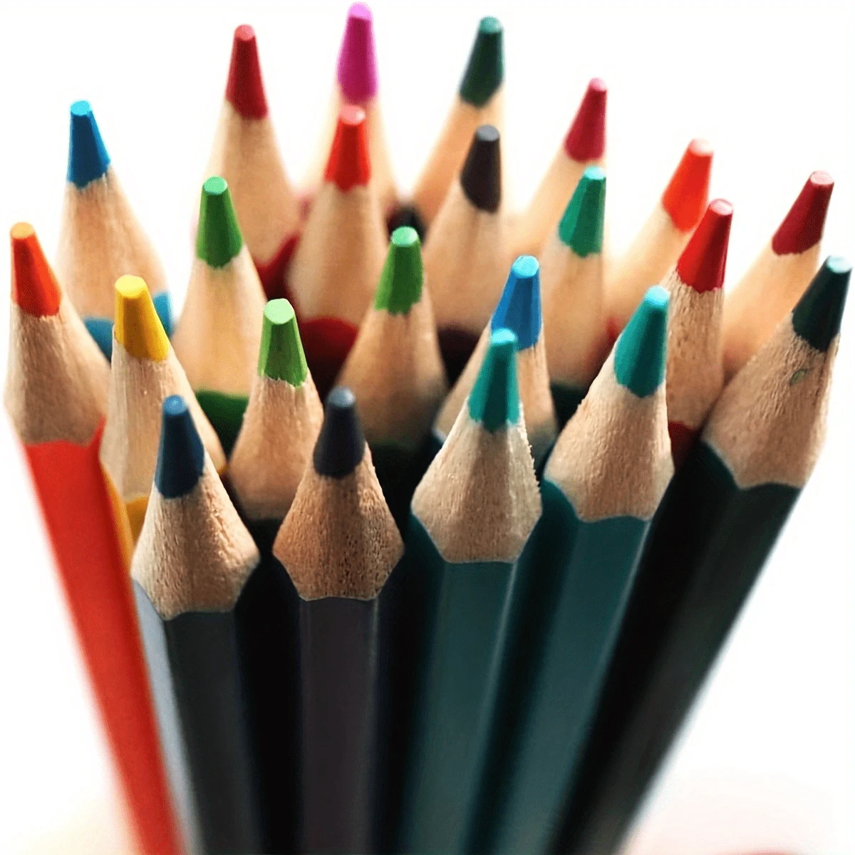 KALOUR 48 Colored Pencils, Easy Sharpening Colored Pencil Set For ...