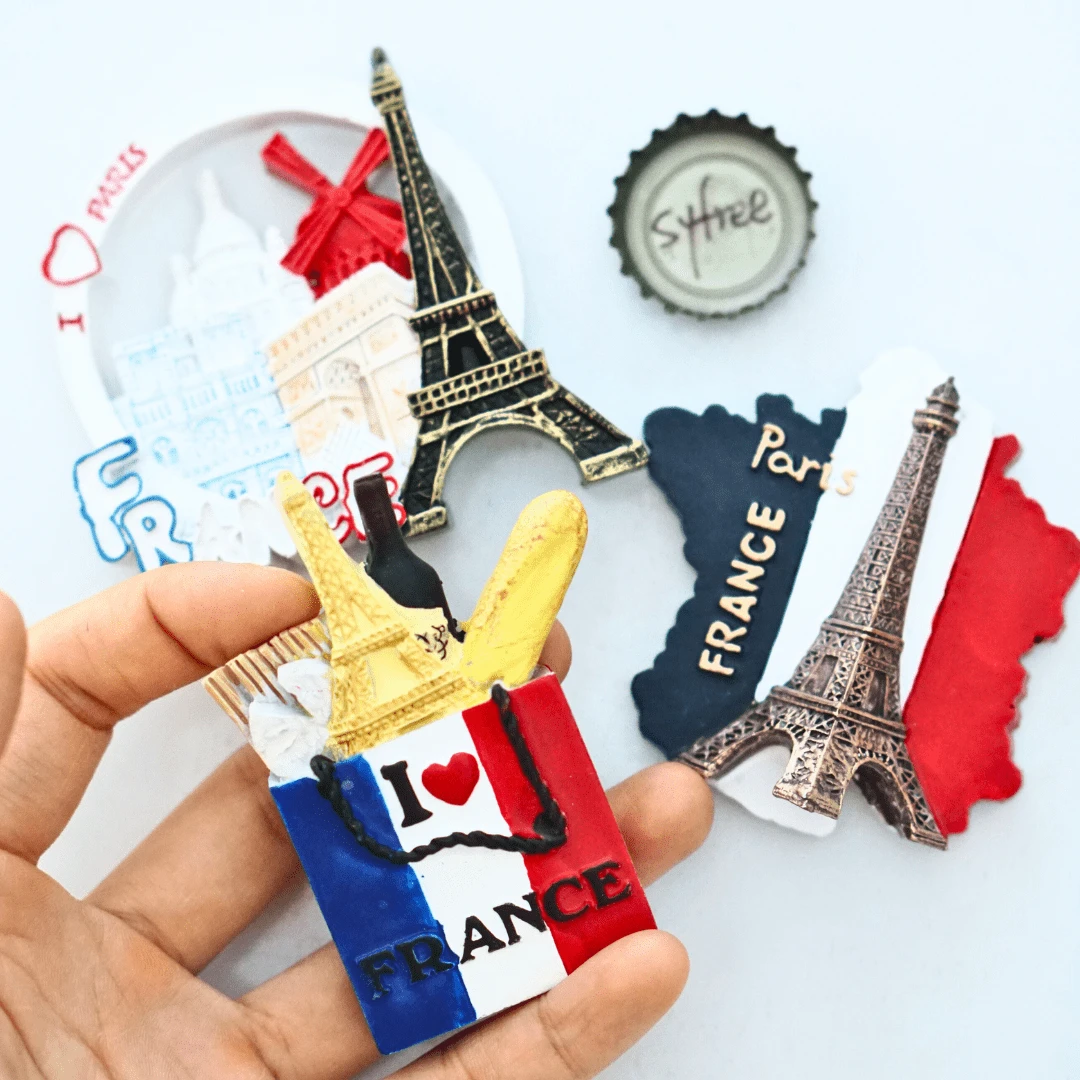 1pc, French Fridge Magnet, Paris Fridge Magnet, Eiffel Tower Fridge ...