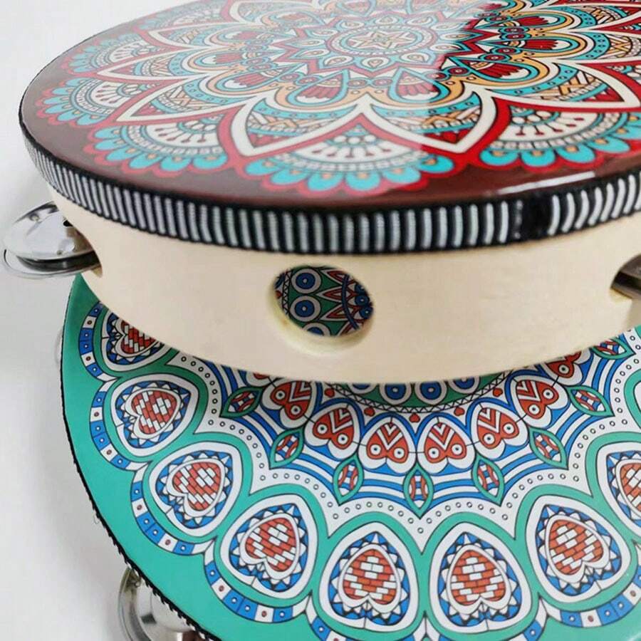 Orff Percussion Instruments 6inch, 7inch, 8inch Dance Bell Drum Entry ...