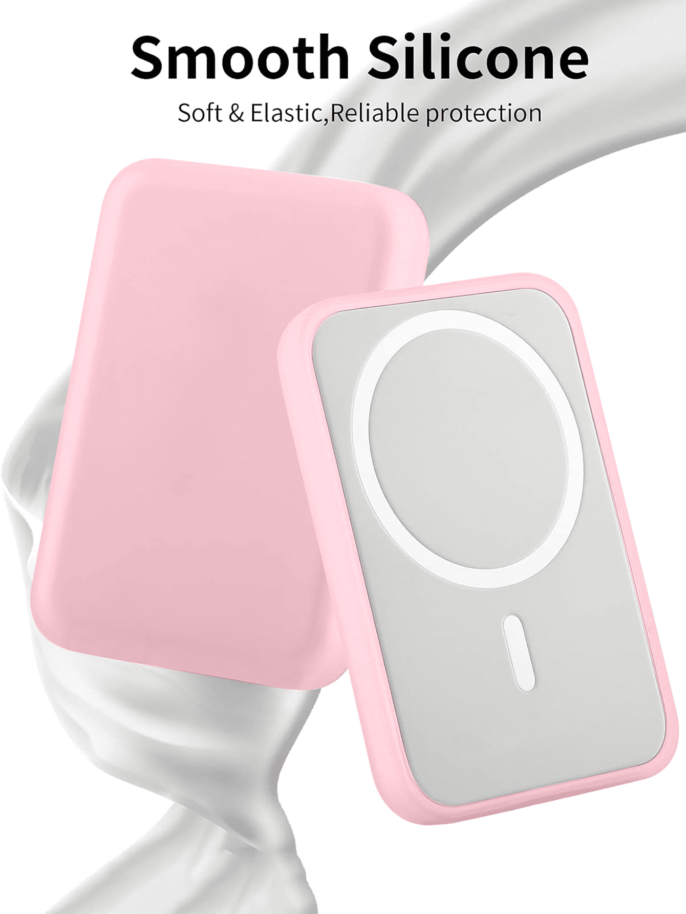 Matte TPU Rubber Soft Skin Silicone Protective Cover For Magsafe ...