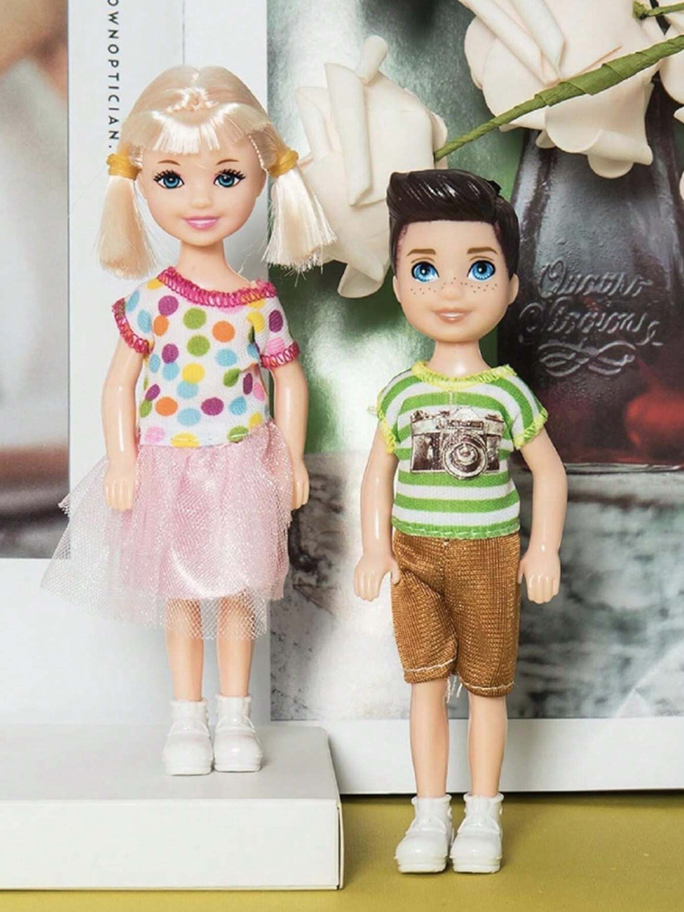 Little Kari Doll Set, Multiple Styles For Free Mix And Match, 14.5cm ...