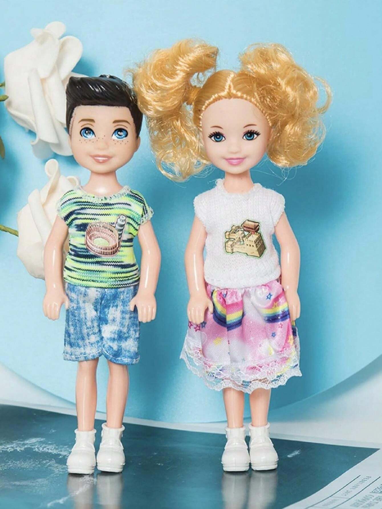 Little Kari Doll Set, Multiple Styles For Free Mix And Match, 14.5cm ...