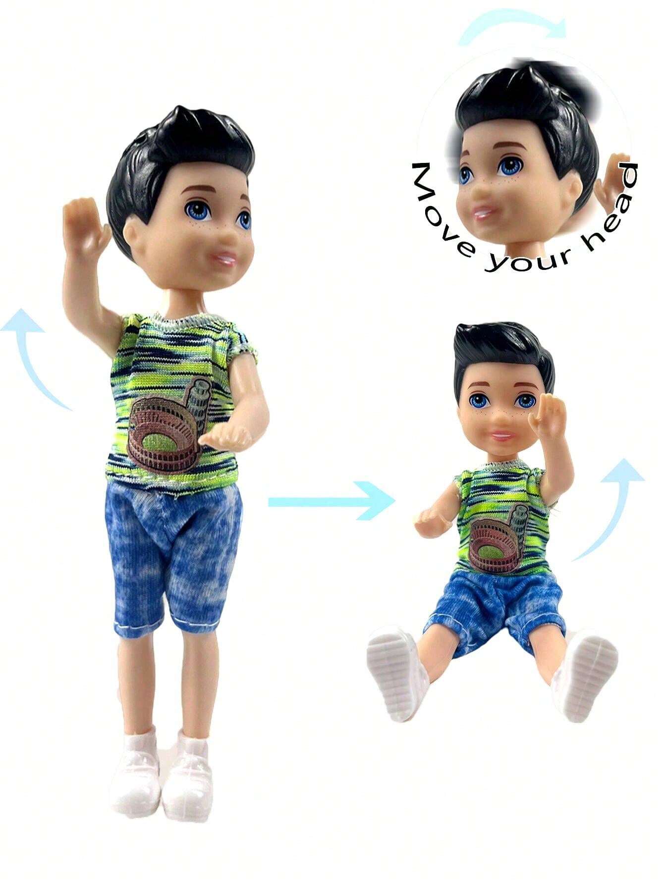 Little Kari Doll Set, Multiple Styles For Free Mix And Match, 14.5cm ...