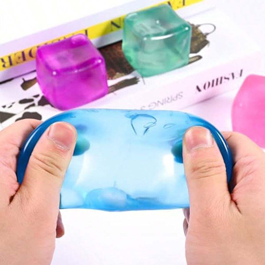 Soft Pressure Relief Squeeze Ball, Colorful Sensory Squeezy Toys For ...