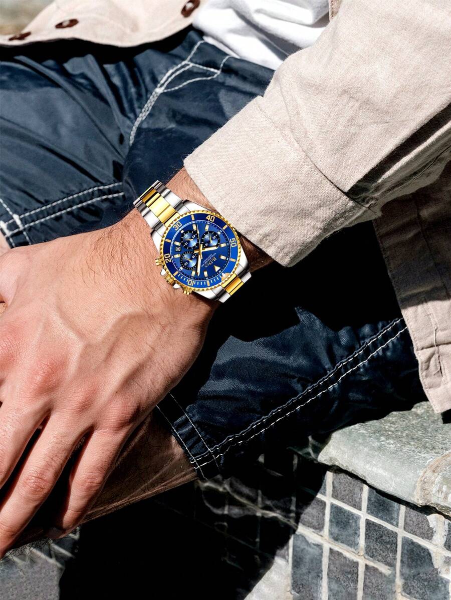 BIDEN Men's Watches, Men's Business Watches, Men's Sports Chronometers ...