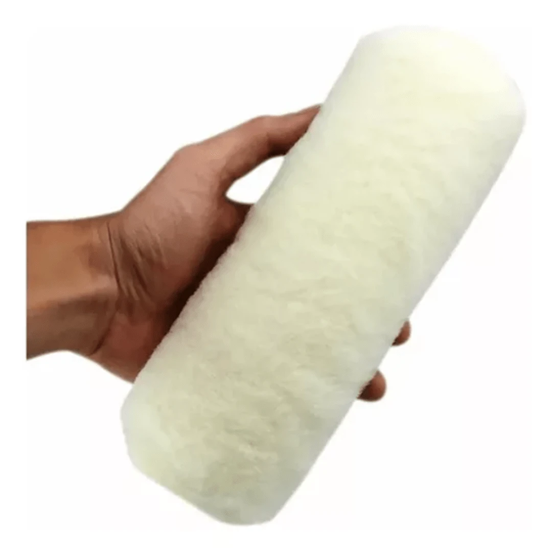 100% SHEEP WOOL PAINT ROLLER KIT 23CM AND 10CM SOROLA WITH HANDLE/FORK WITHOUT CAGE for Sale New ...