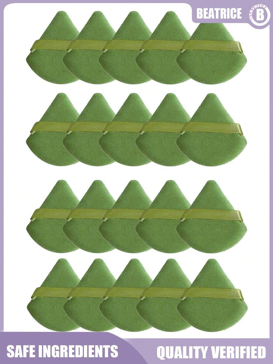 3/20pcs Set Triangle Makeup Sponges, Soft Velvet Material, Specially ...