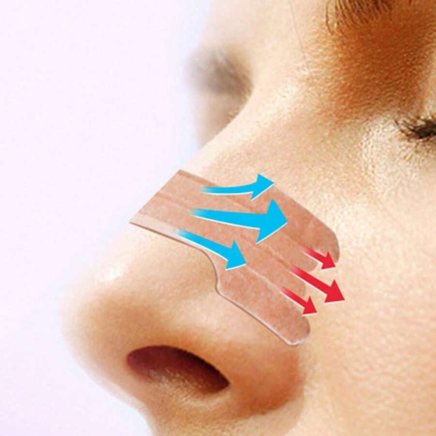 60pcs/Pack Anti-Snoring Nasal Strips, Help Breathing, Reduce Snoring ... 60pcs/Pack Anti-Snoring Nasal Strips, Help Breathing, Reduce Snoring ...