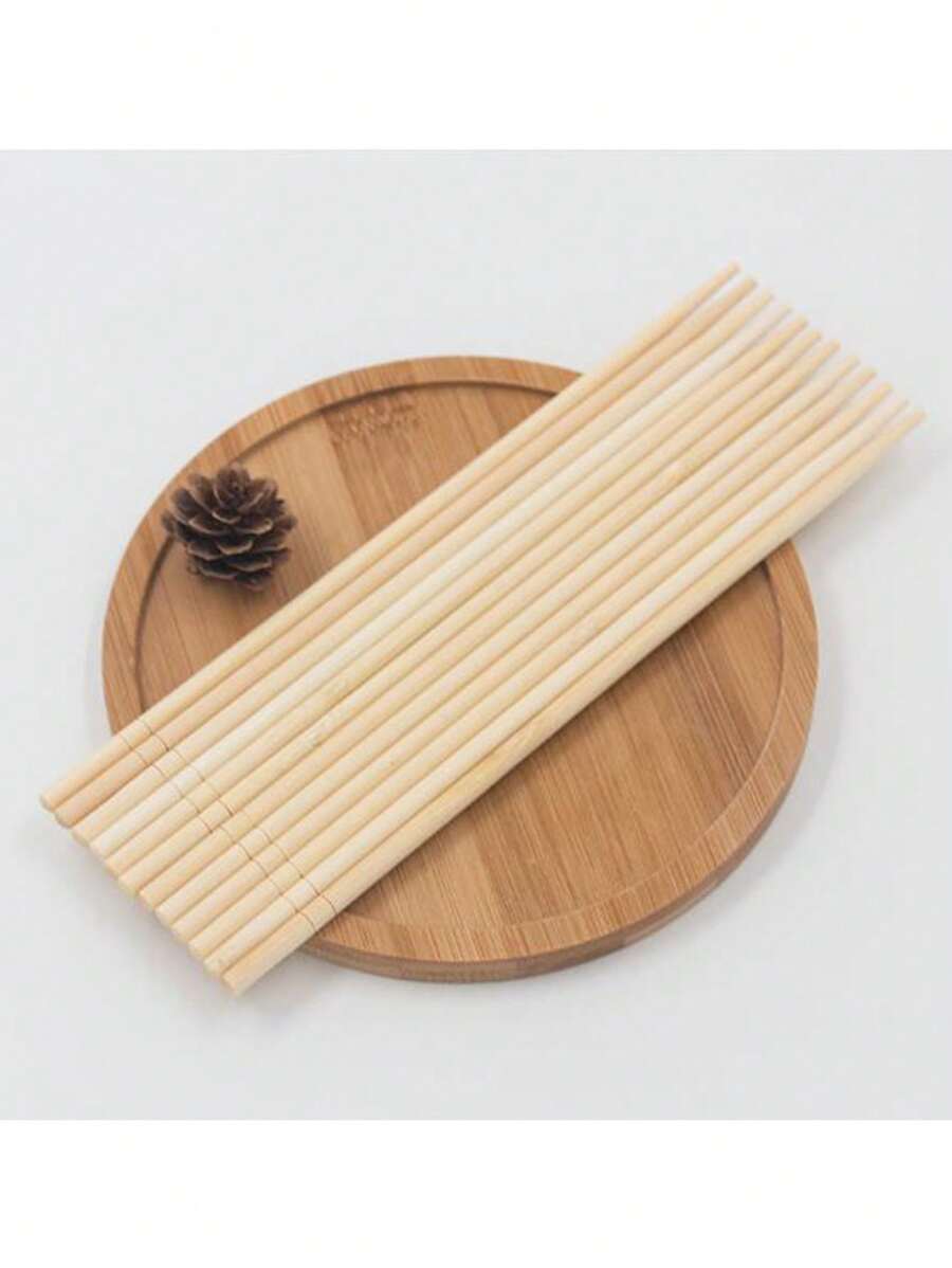 100 Pairs Disposable Bamboo Wood Chopsticks - Individual Package For ...