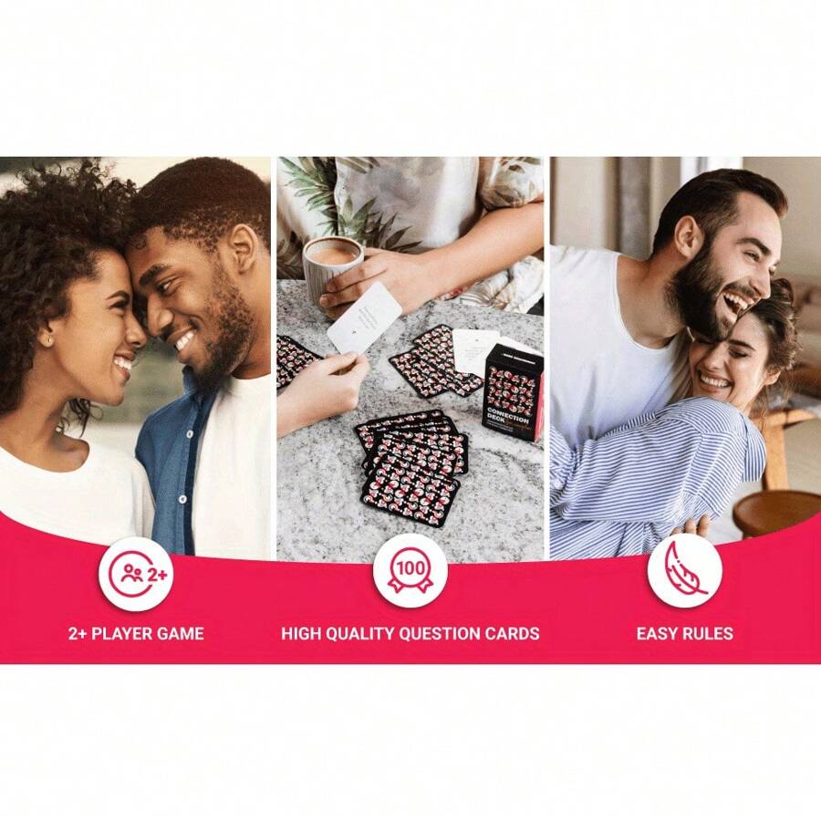 Intriguing Couples Card Game Provides 100 Thought Provoking Questions