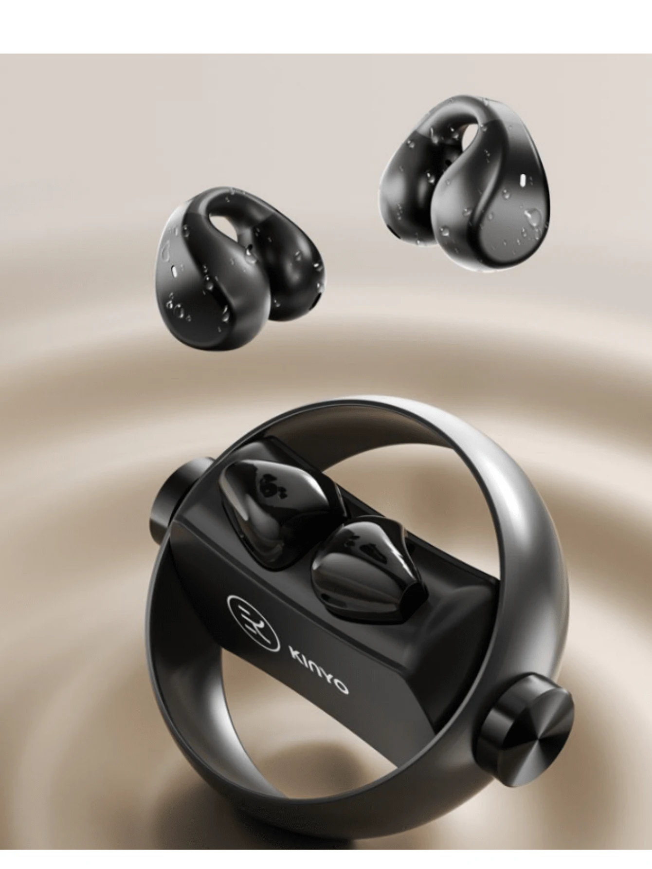 Bluetooth Headphones True Wireless Ultra Long Life Noise Cancelling ...