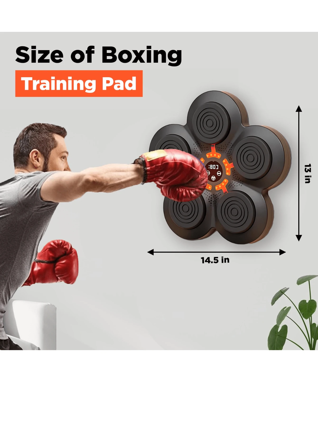Music Boxing Machine, Boxing Machine Wall Mounted Music With Smart ...