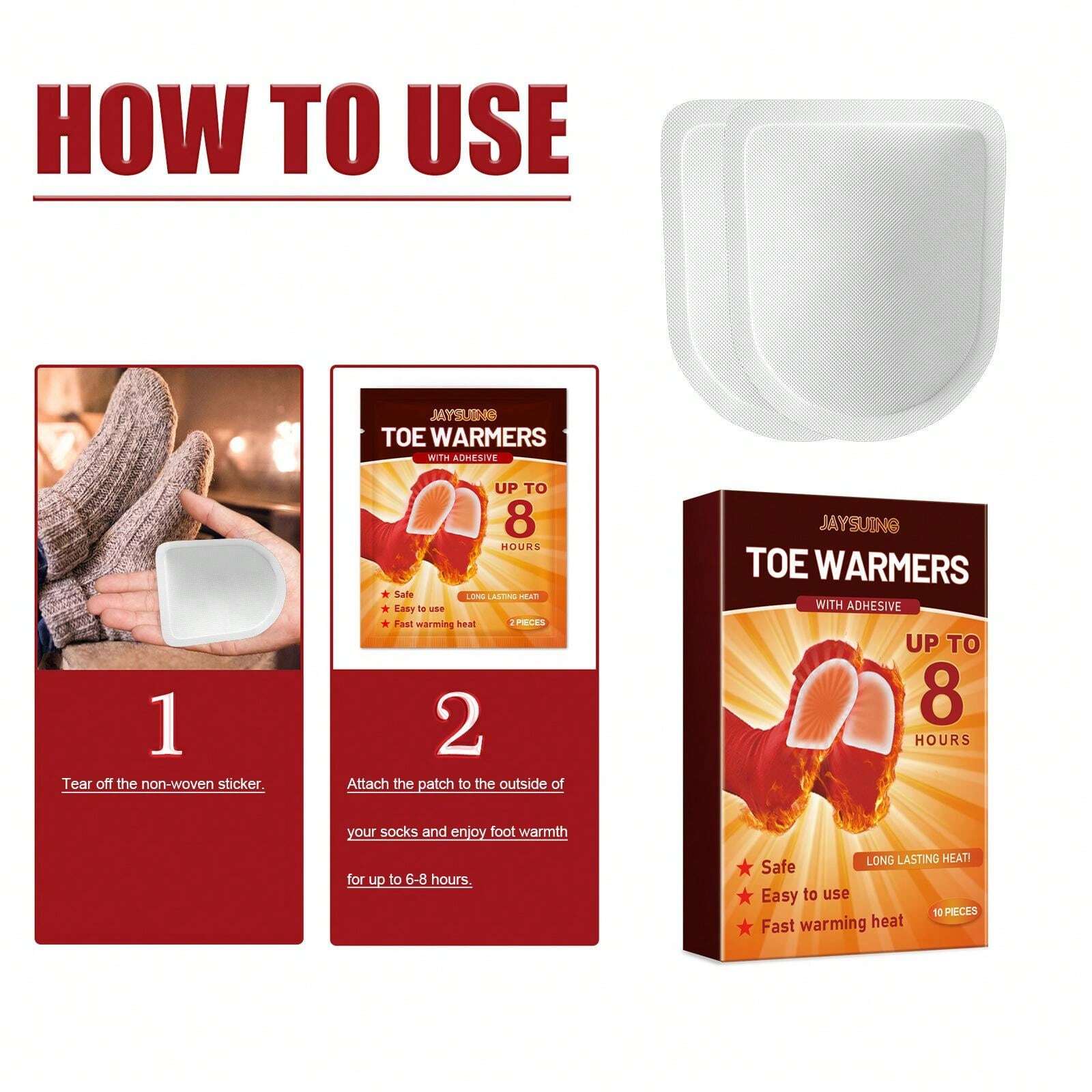 Foot Warmers Are Self-Heating, Compact And Portable Foot Warmers, And ...