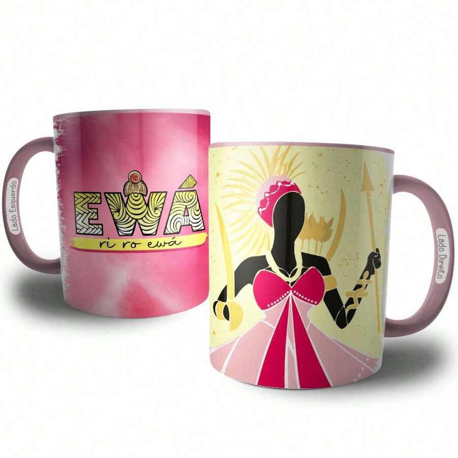 Ewá Yewá Mug Orixá Of Umbanda And Candomblé - Ewá Ri Ro Cup Orixás ...