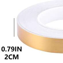 120M Gold/Silver Frame Decorative Seam Tape, Waterproof Wall Sticker ...