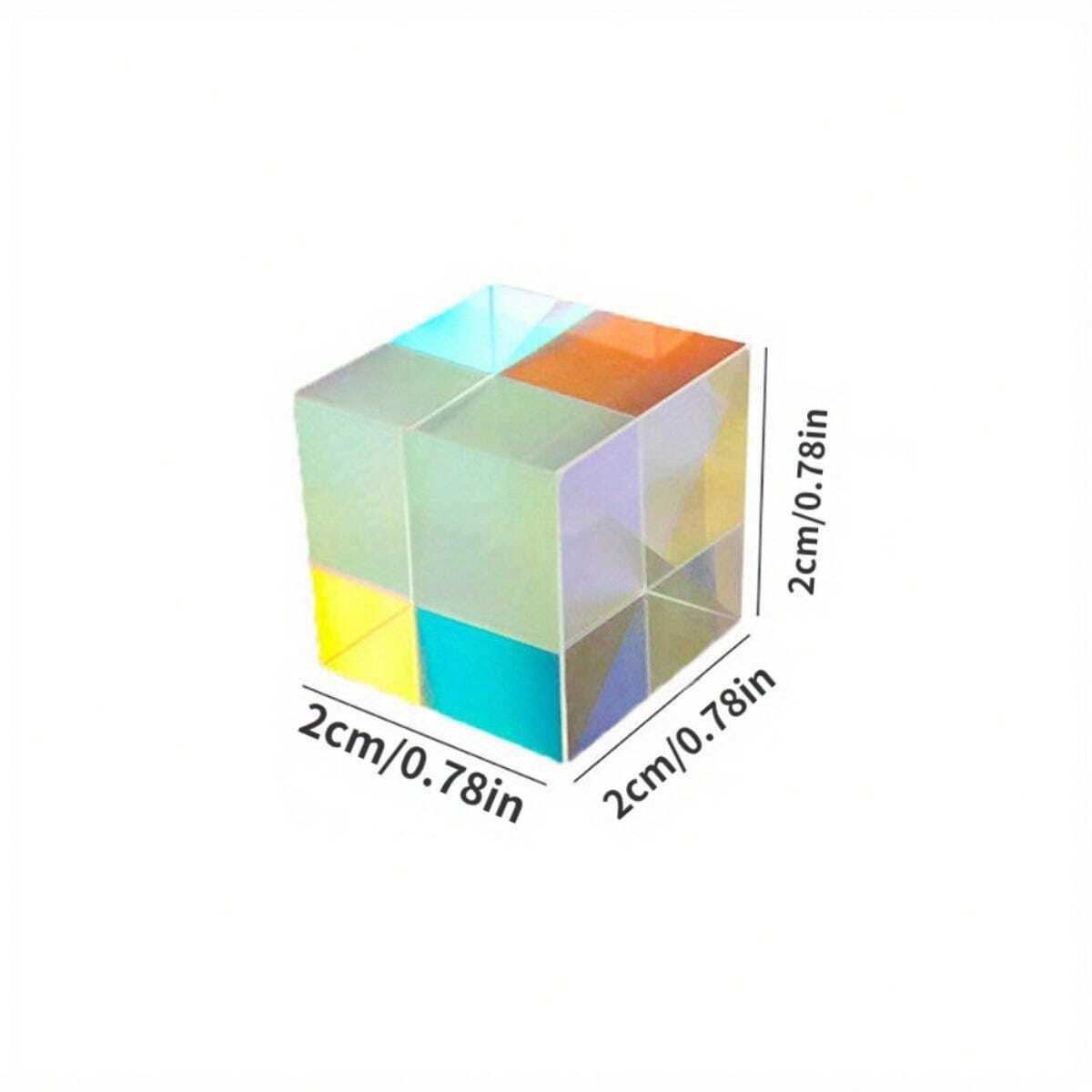 Optical Glass X-Cube Dichroic Cube: Prism RGB Combiner Beam Splitter ...